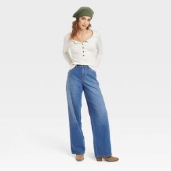 Universal Thread | Jeans | Womens Highrise Wide Leg Jeans Universal ...